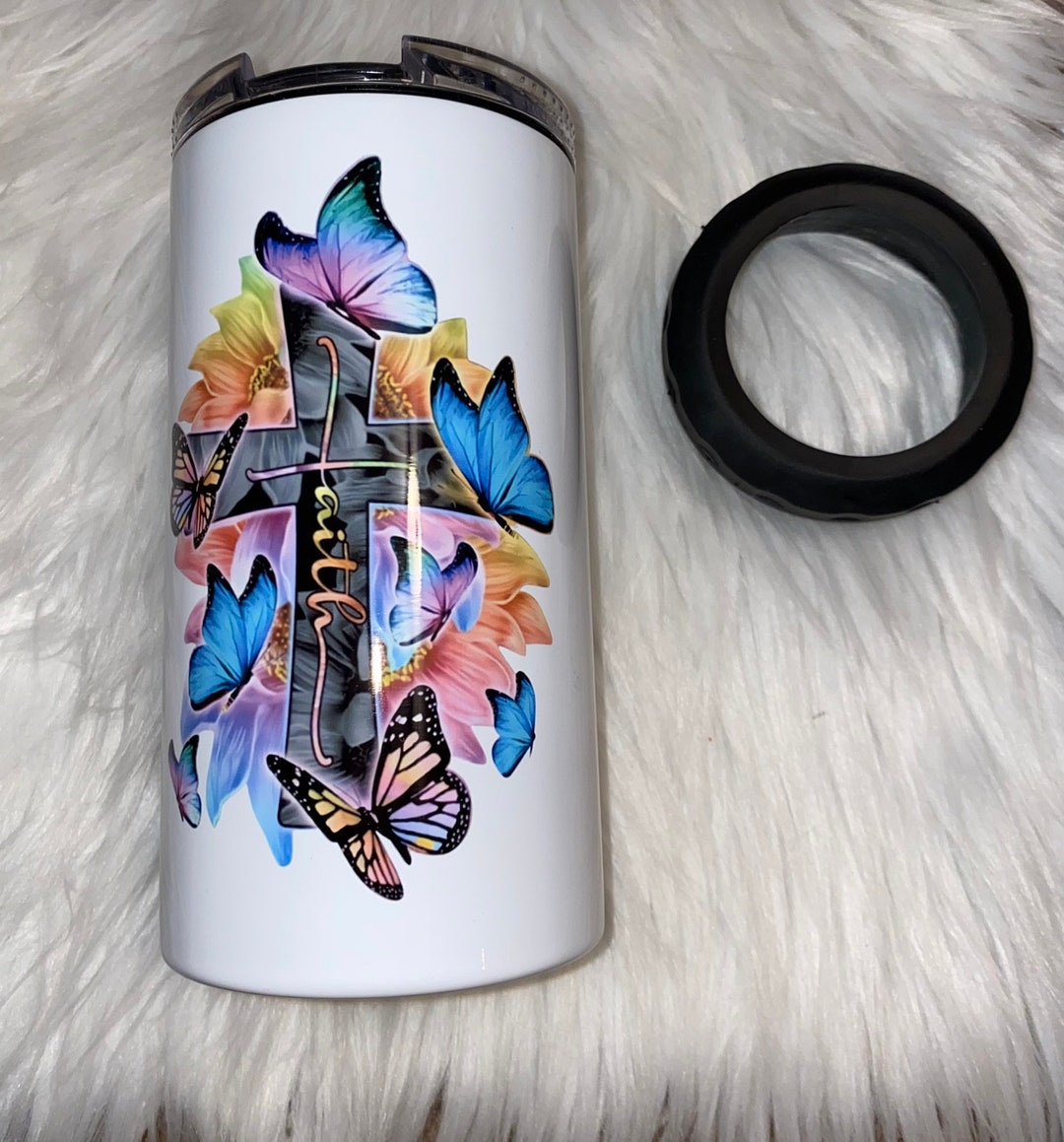 Faith 4 in 1 Can Cooler - Faith - Sublimation Tumbler - Ready to Ship ...