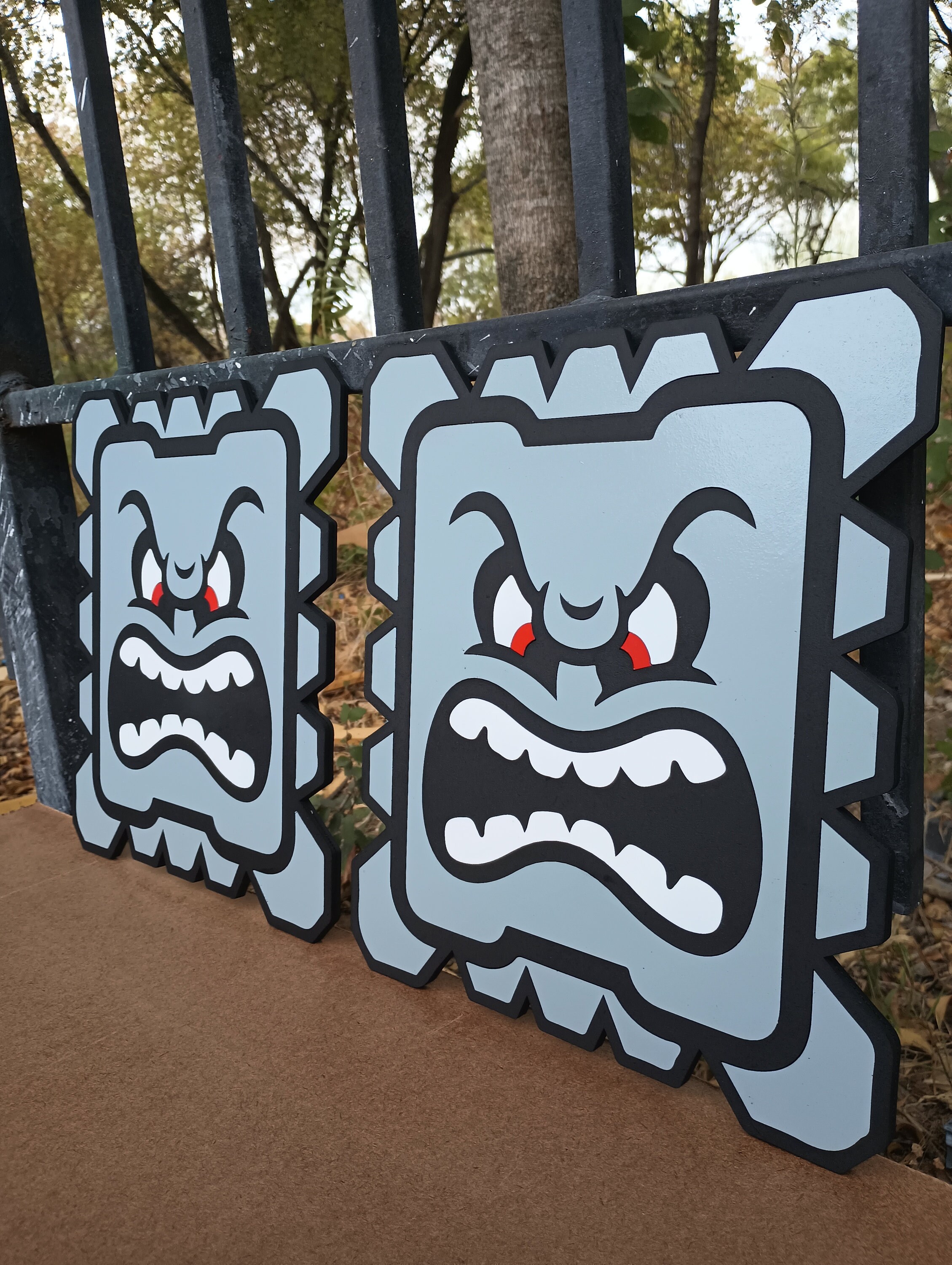 Super Mario Thwomp - Etsy