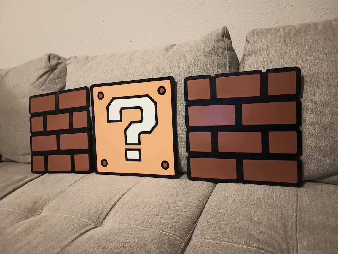 Super Mario Decor - Etsy
