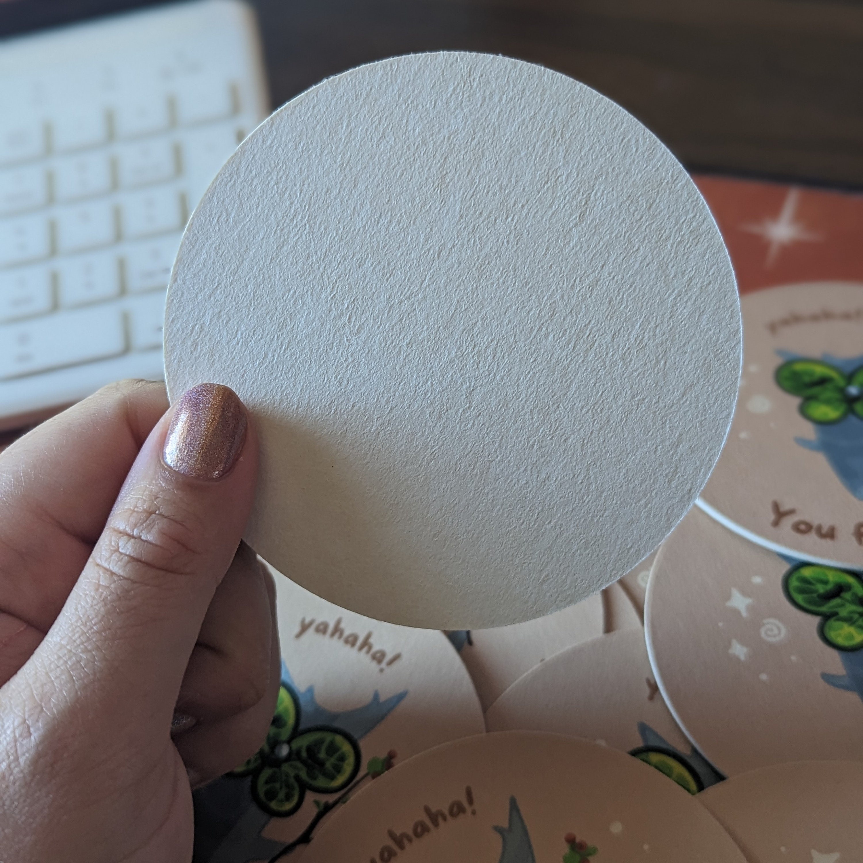 Breath of the Wild Korok Coaster Wood Pulp Board Coaster Video Games ...