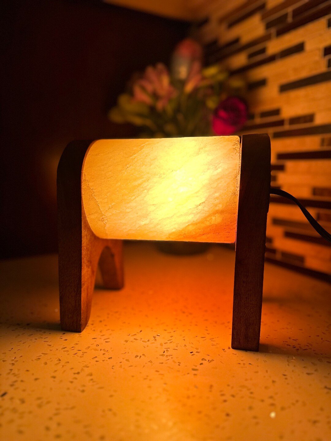 Premium Quality Milat Salt Lamp - Antique Decorative Salt Lamp - Floral ...