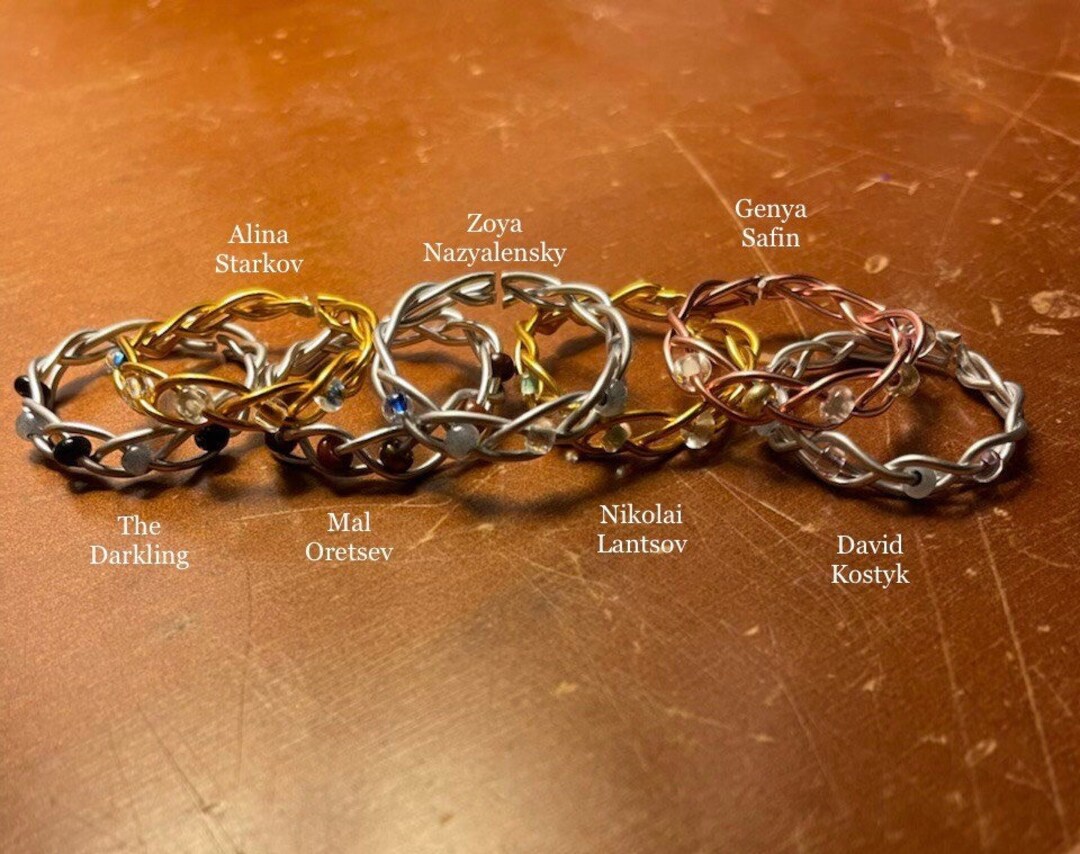 Shadow & Bone Rings - Etsy