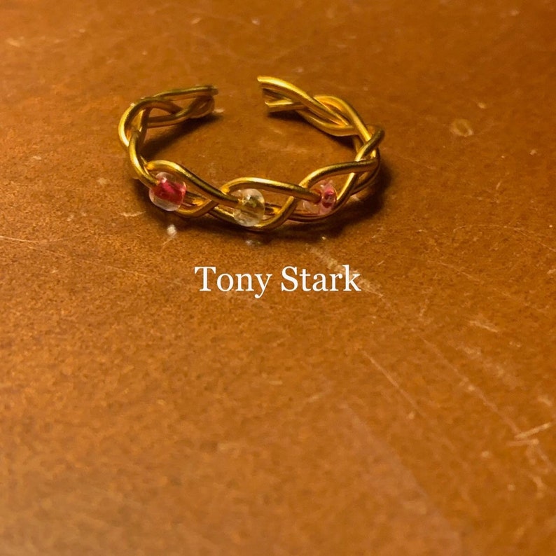 Marvel Character Rings - Etsy
