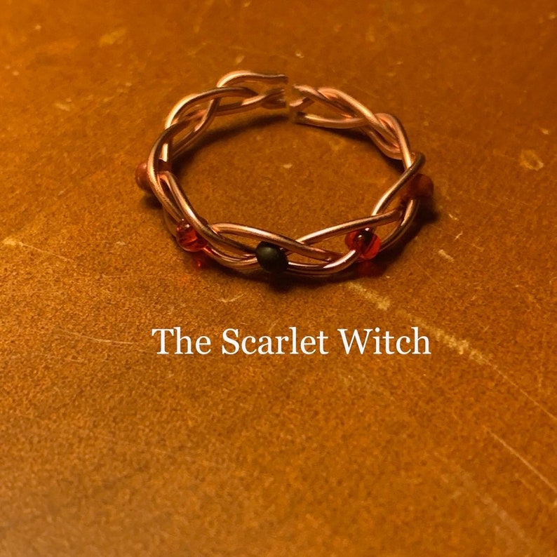 Marvel Character Rings - Etsy