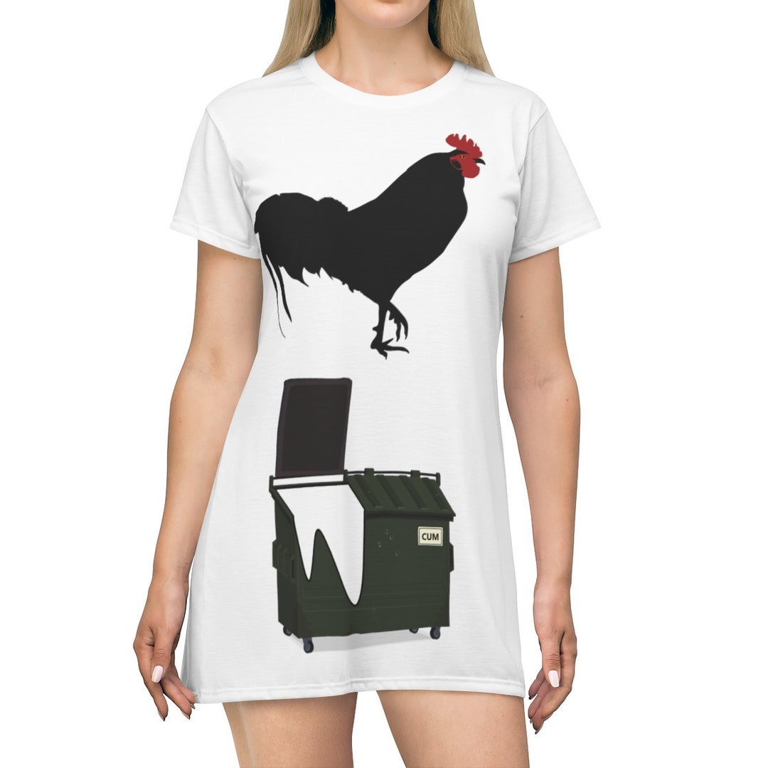 Bbc Cum Dumpster T Shirt Dress Etsy