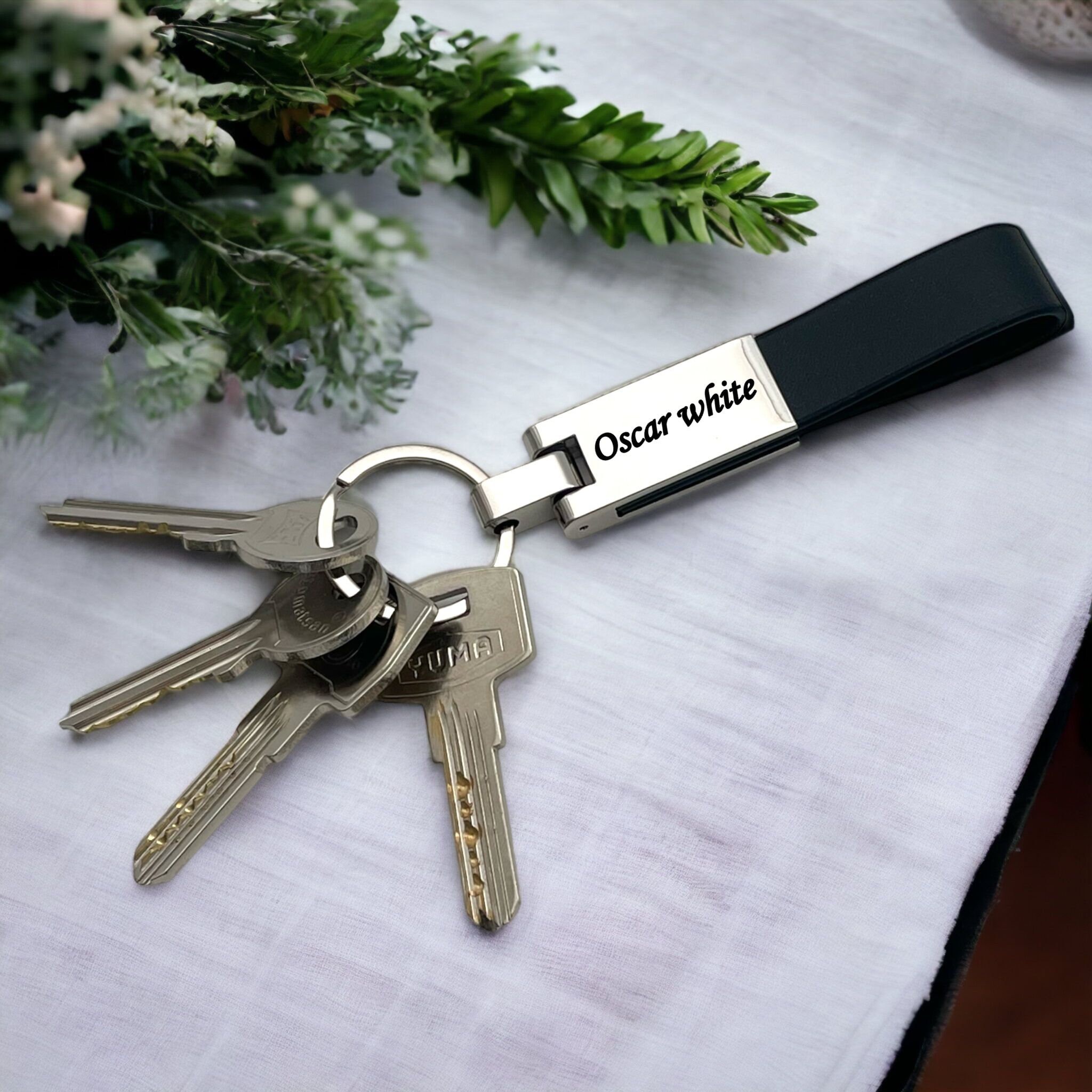 Stainless Steel Customized Key Chain Personelized Auto Key Chain Metal ...