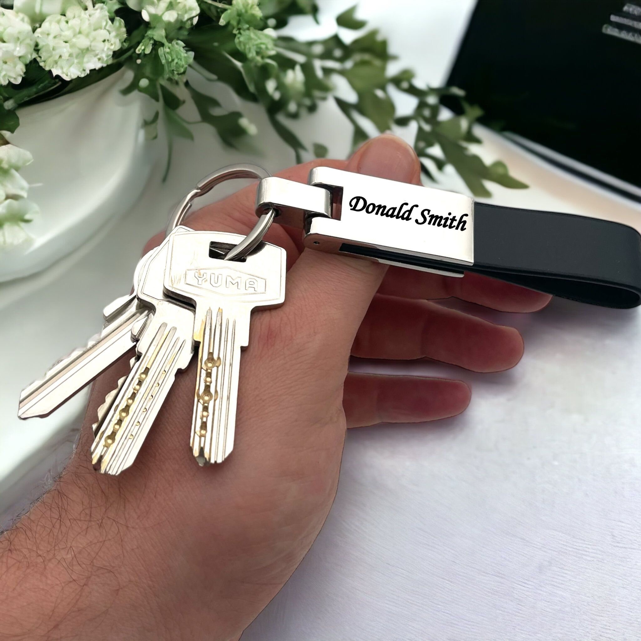 Stainless Steel Customized Key Chain Personelized Auto Key Chain Metal ...