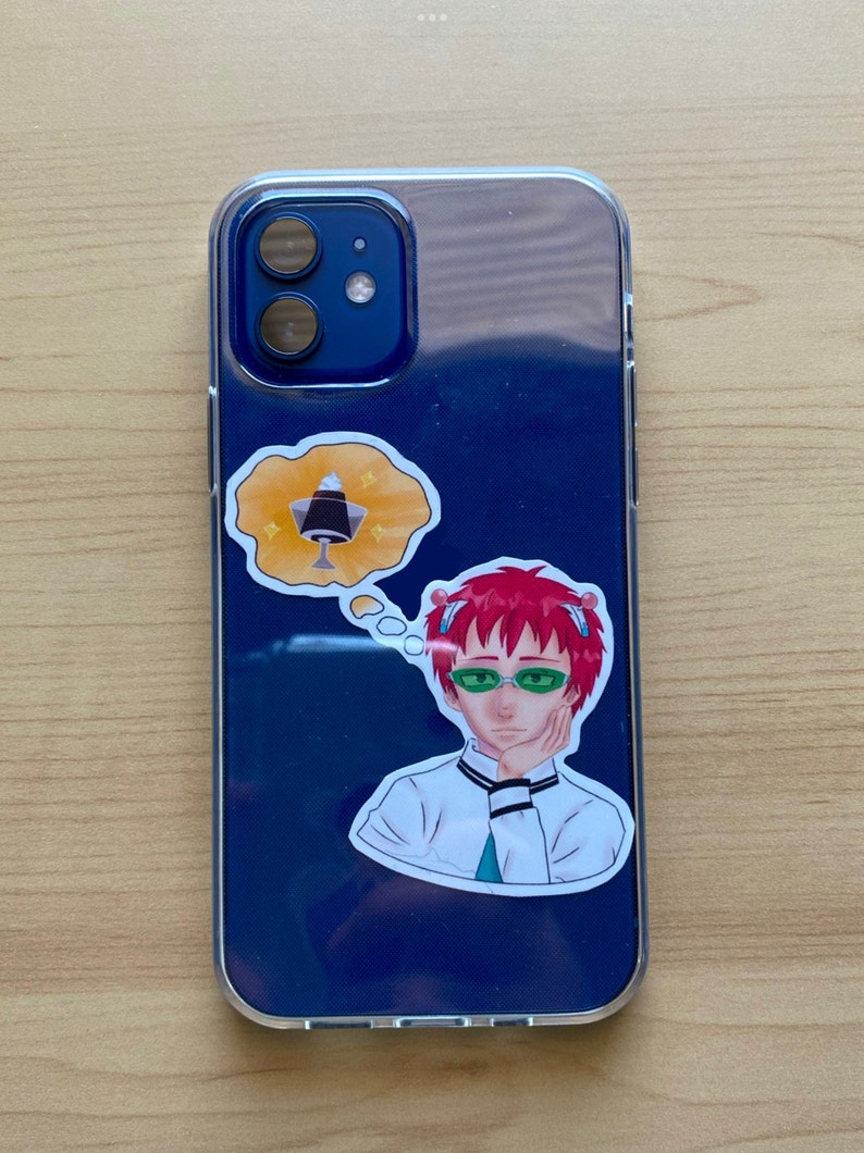 Saiki K. Sticker Custom Anime Sticker Custom Stickers Kusuo - Etsy