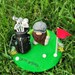 GONK Golfing Golfer Gift Decorative Keepsaka Golfer Cake Topper - Etsy