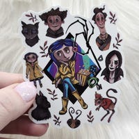 Coraline Jumping Mouse Sticker - Etsy