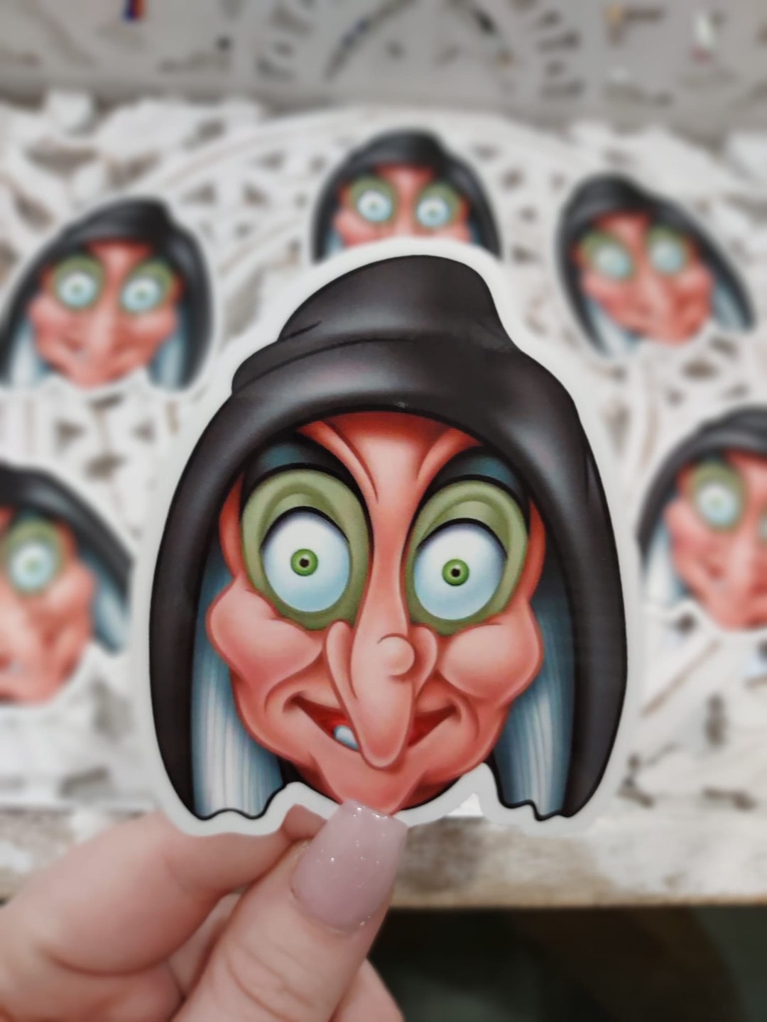 Evil Queen Vinyl Sticker - Etsy