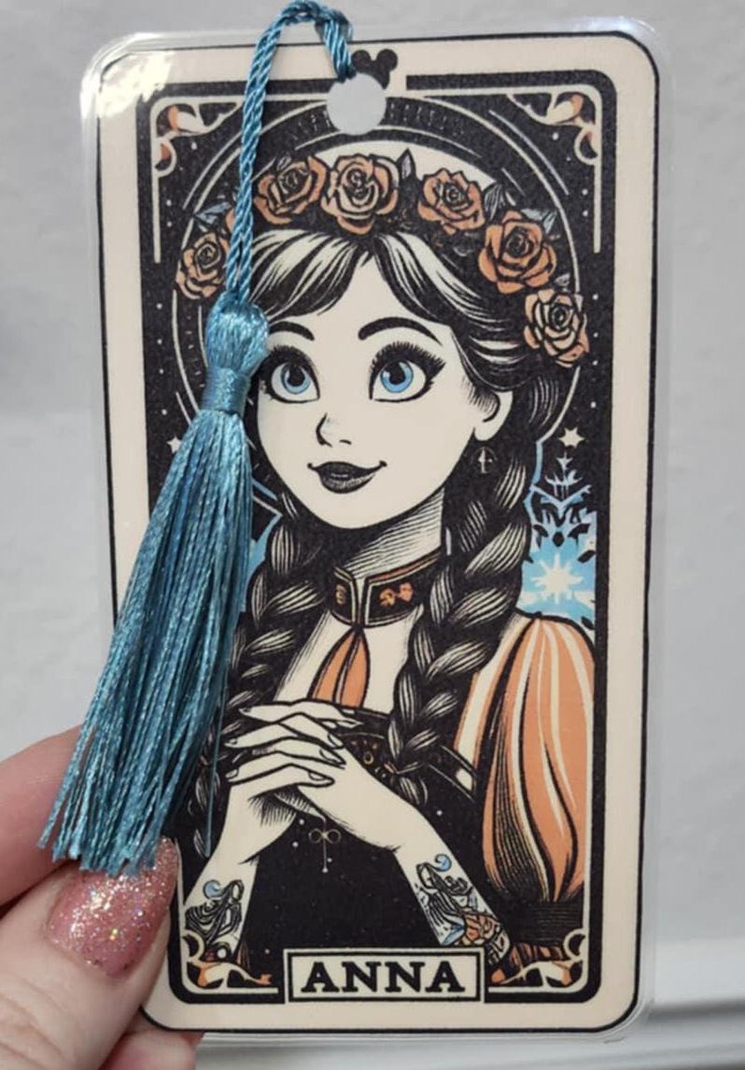 Anna Laminated Bookmark / Reading / Book / Princess - Etsy