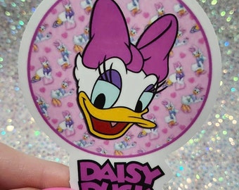 Duckman Duckie Pretty in Pink Sticker - Etsy