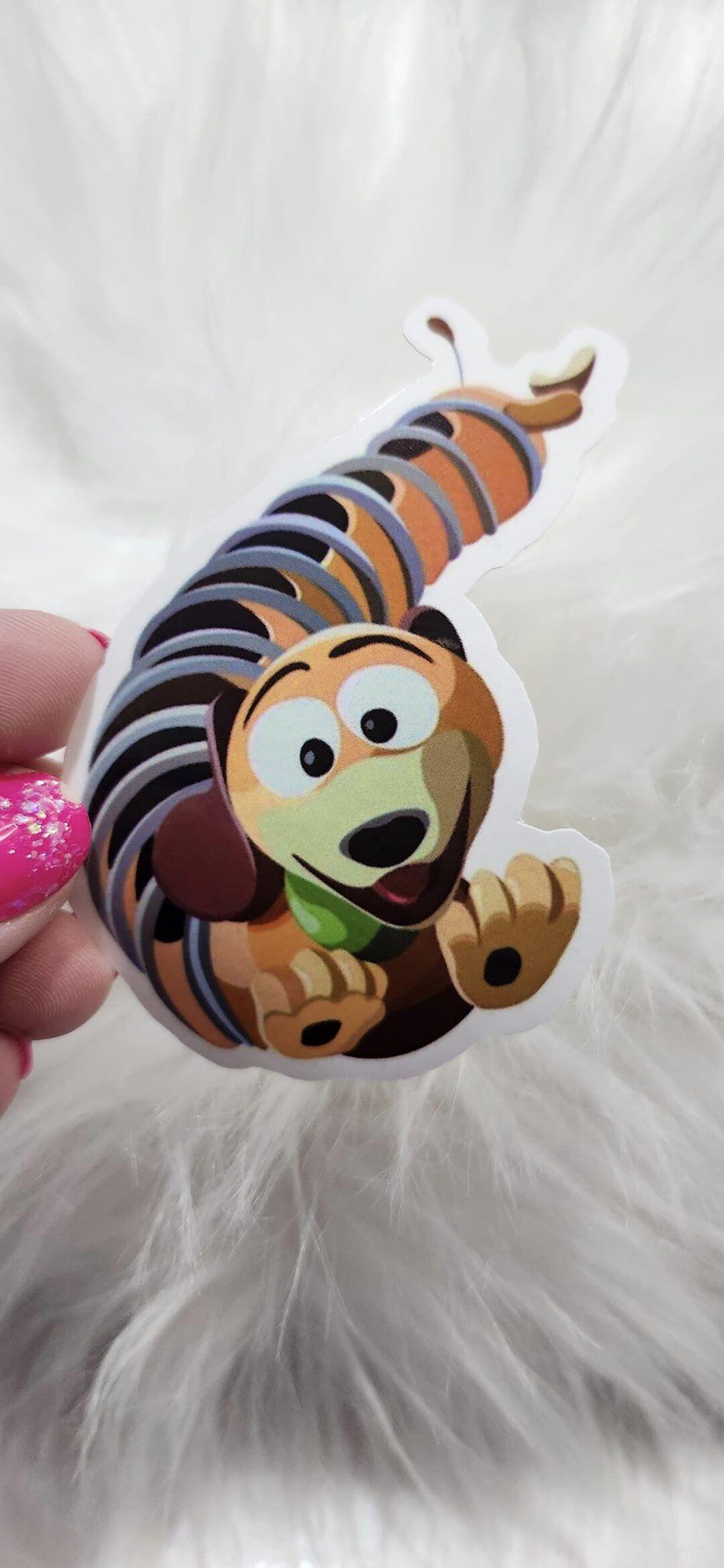 Slinky Ride Vinyl Sticker - Etsy