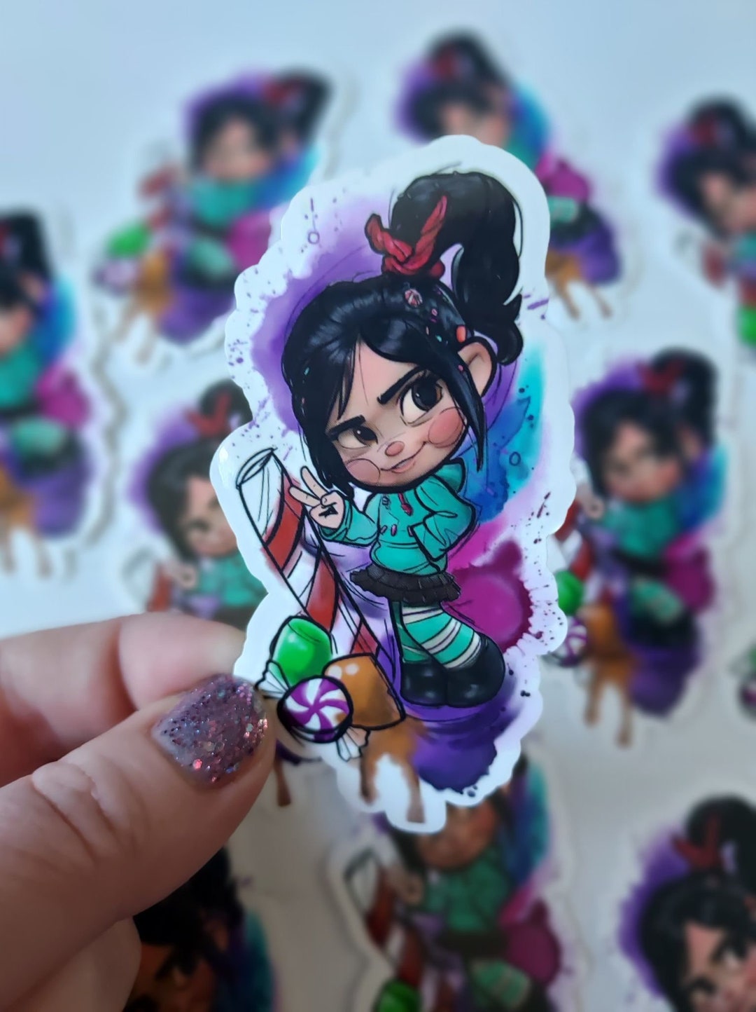 Vanellope Von Schweetz Sticker - Etsy