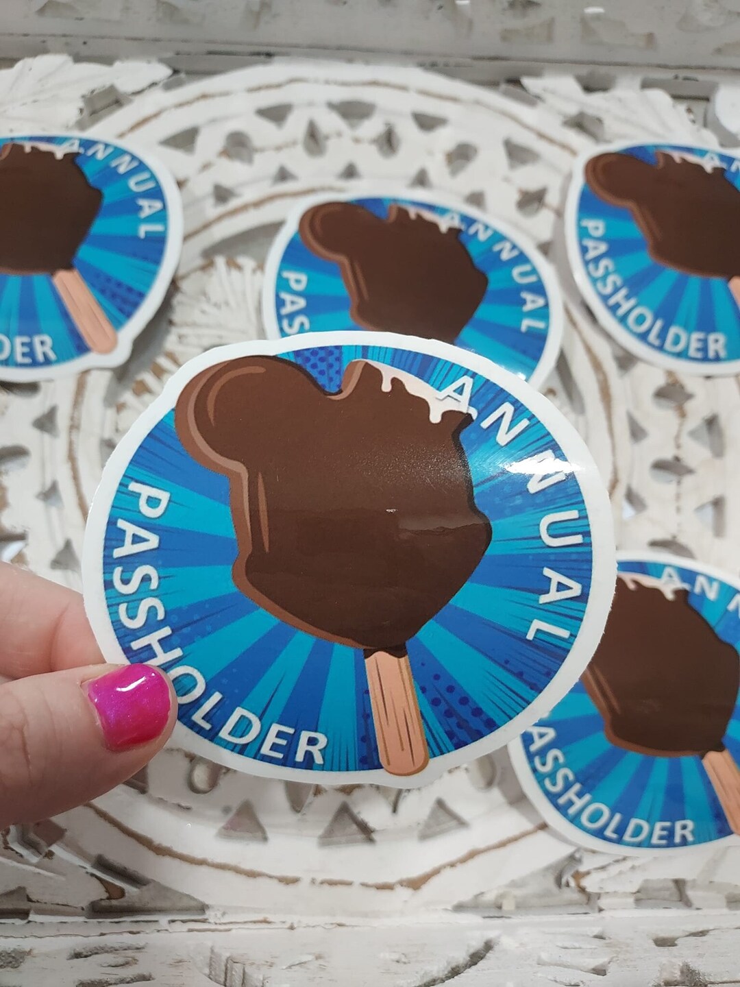 Passholder Sticker - Etsy