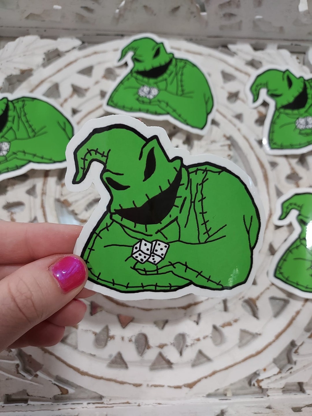 Halloween Oogie Sticker - Etsy
