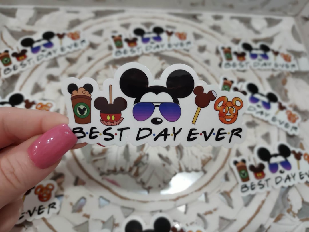 Best Day Ever Vinyl Sticker - Etsy
