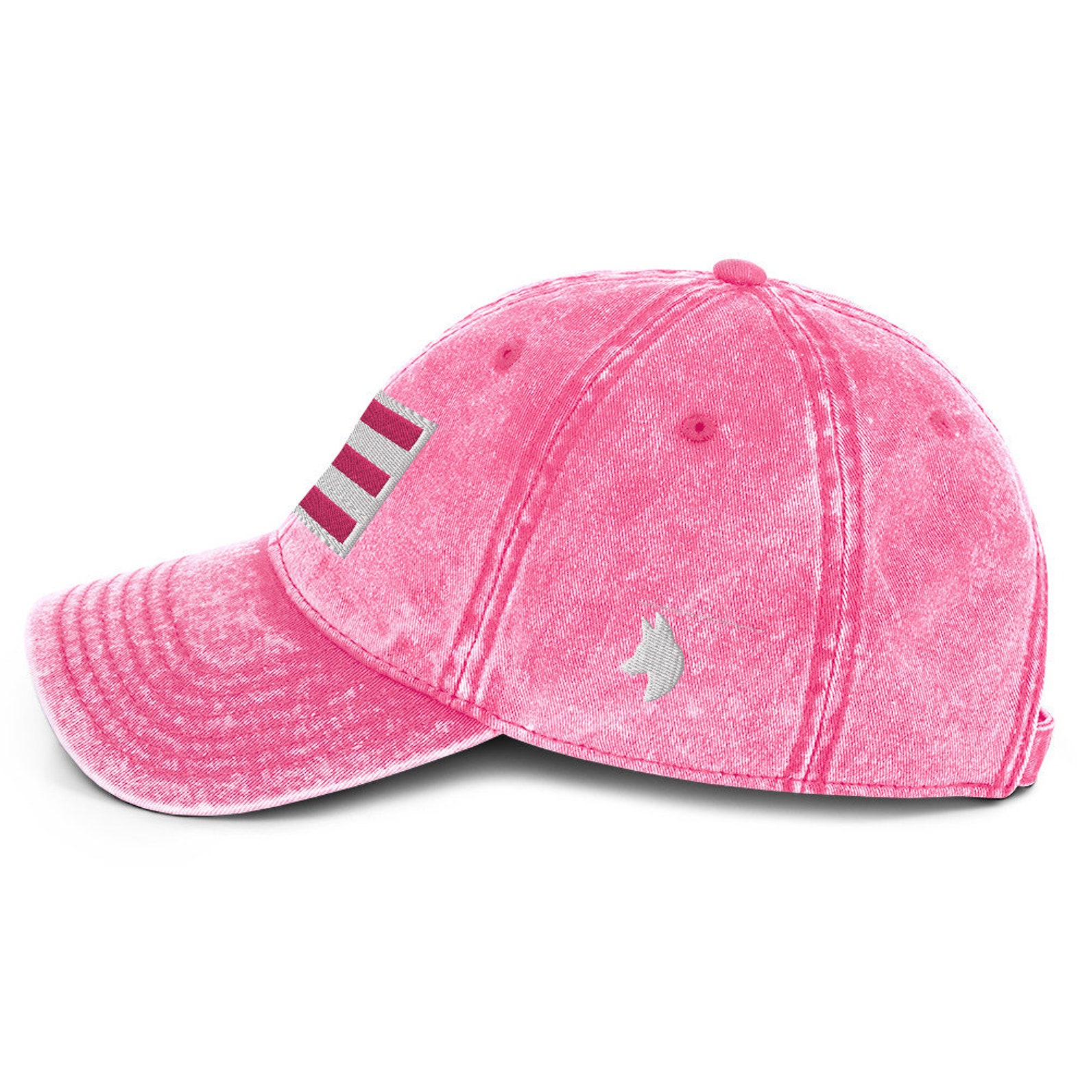 Puerto Rico Pink Cotton Twill Cap - Etsy