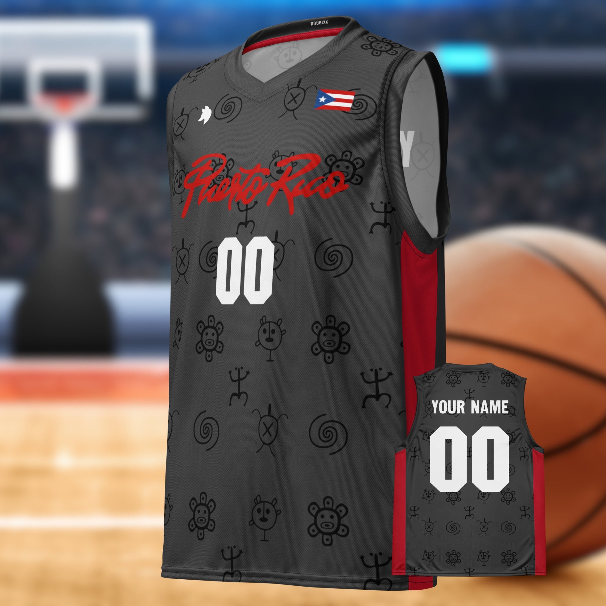 Puerto Rico FBPUR Borikén Edition Basketball Team Stars Jersey 2024 - Etsy