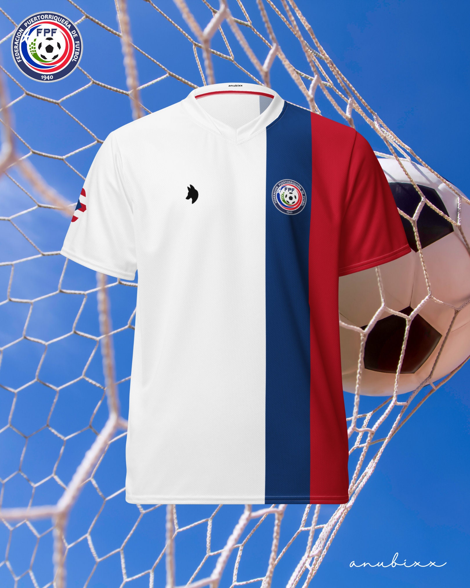 Puerto Rico Soccer Club Jersey, Soccer - Etsy