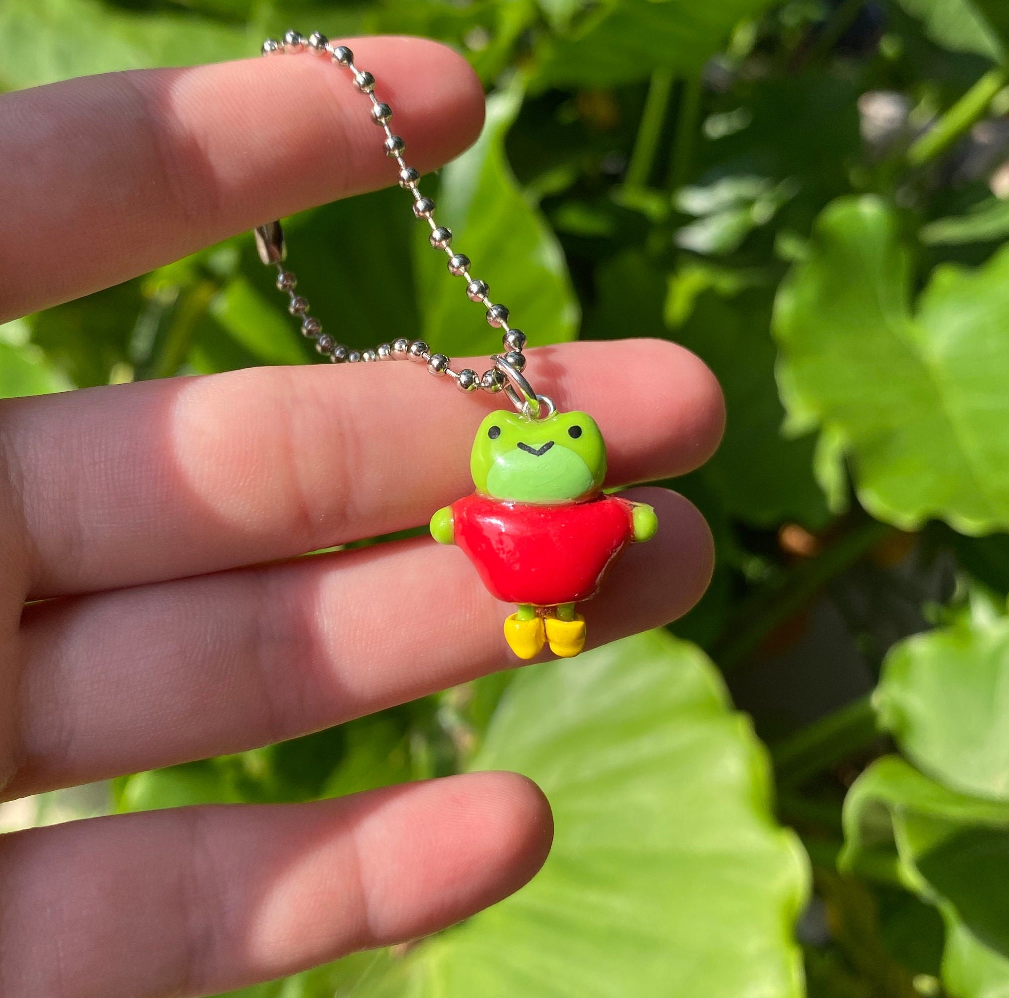 Mini Froggy Friends Polymer Clay Cute Charms Dolls Kawaii - Etsy