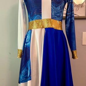 PRINCE OF PEACE Worship Overlay / Prophetic Dance Dress / Efod De Danza ...