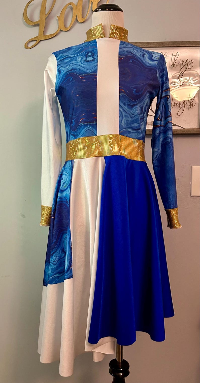 PRINCE OF PEACE Worship Overlay / Prophetic Dance Dress / Efod De Danza ...