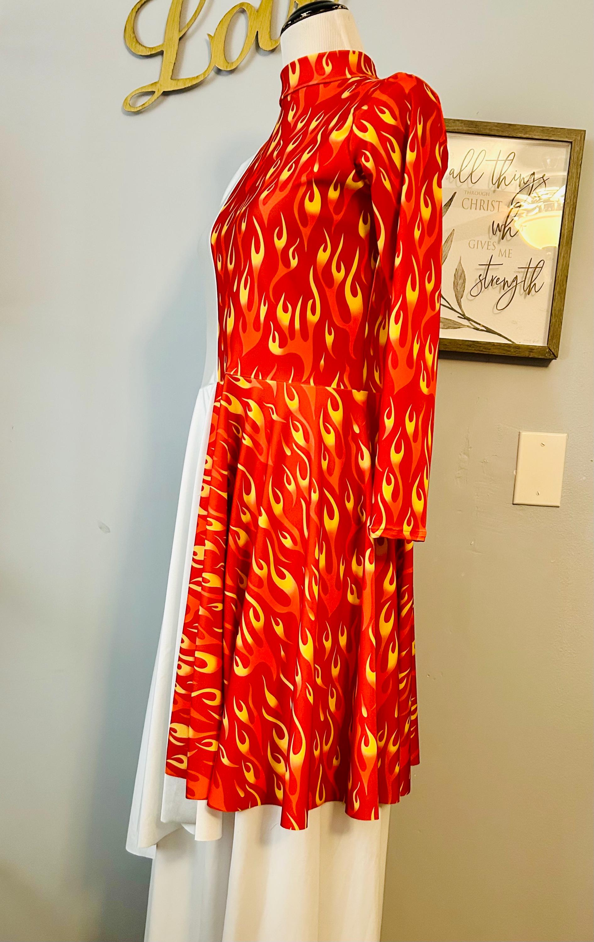 PENTECOST Worship Overlay / Prophetic Dance Dress / Efod De Danza ...