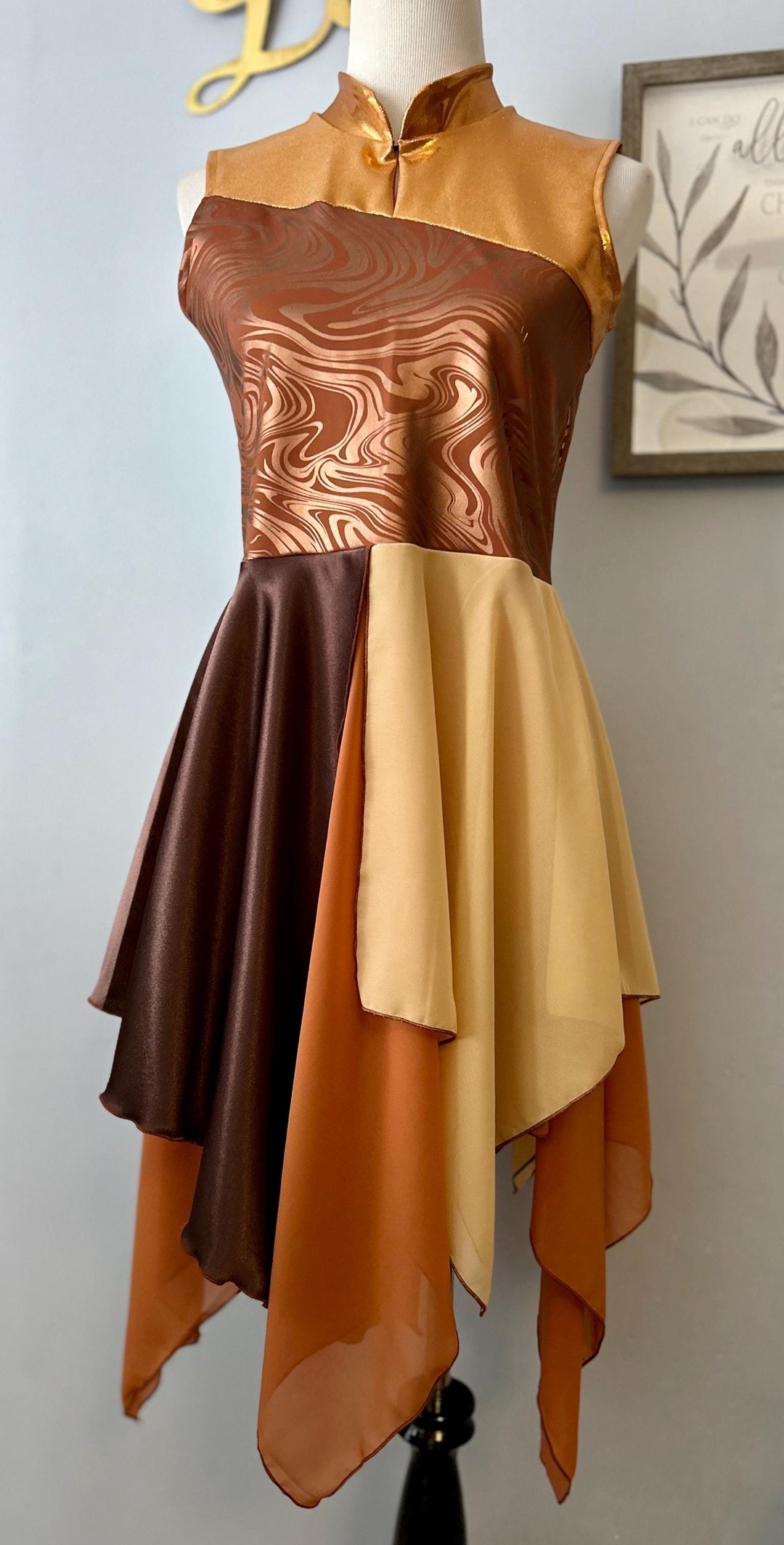 ROOTED IN CHRIST Worship Overlay Dance Dress / "arraigada En Cristo ...