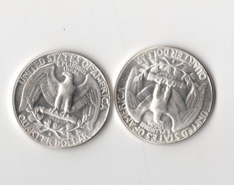 Two Headed & Two Tailed Magic Trick Lucky 2 Coin Set - Etsy