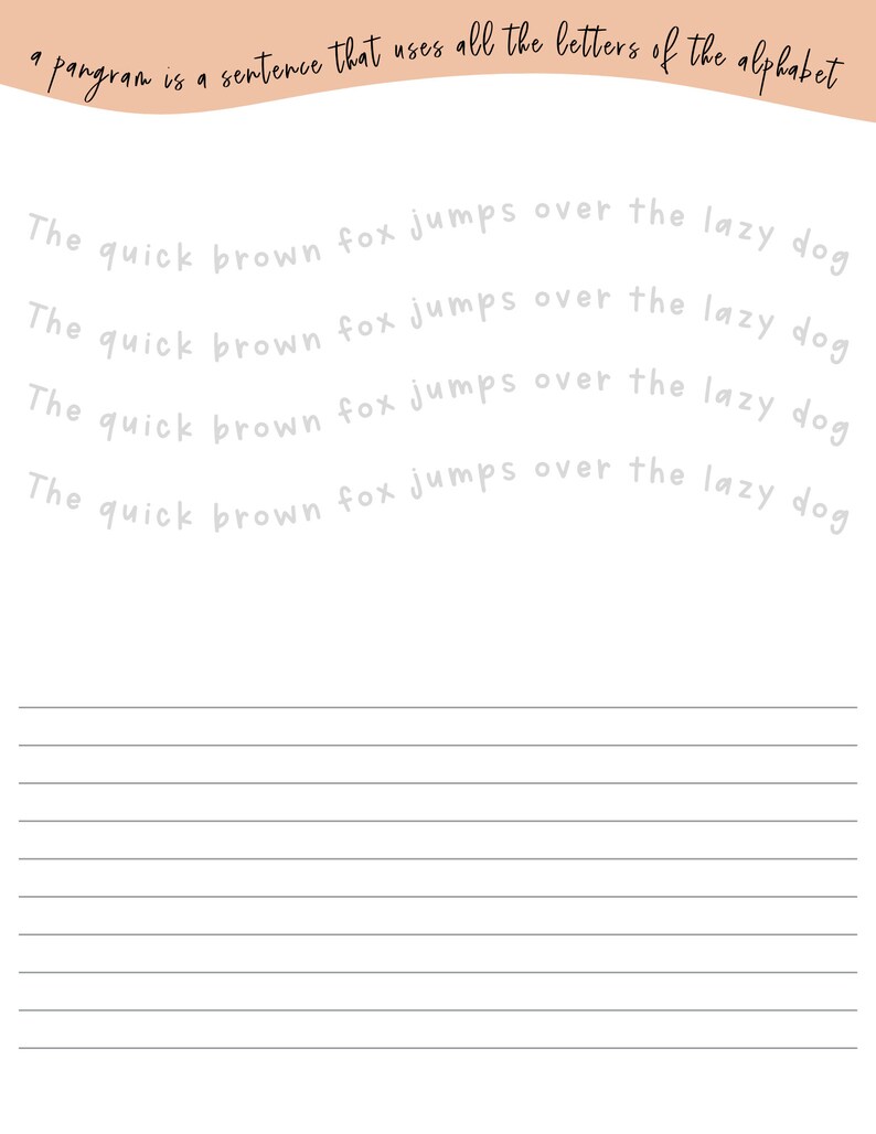Adult Handwriting Practice Workbook | Print Handwriting Workbook ...