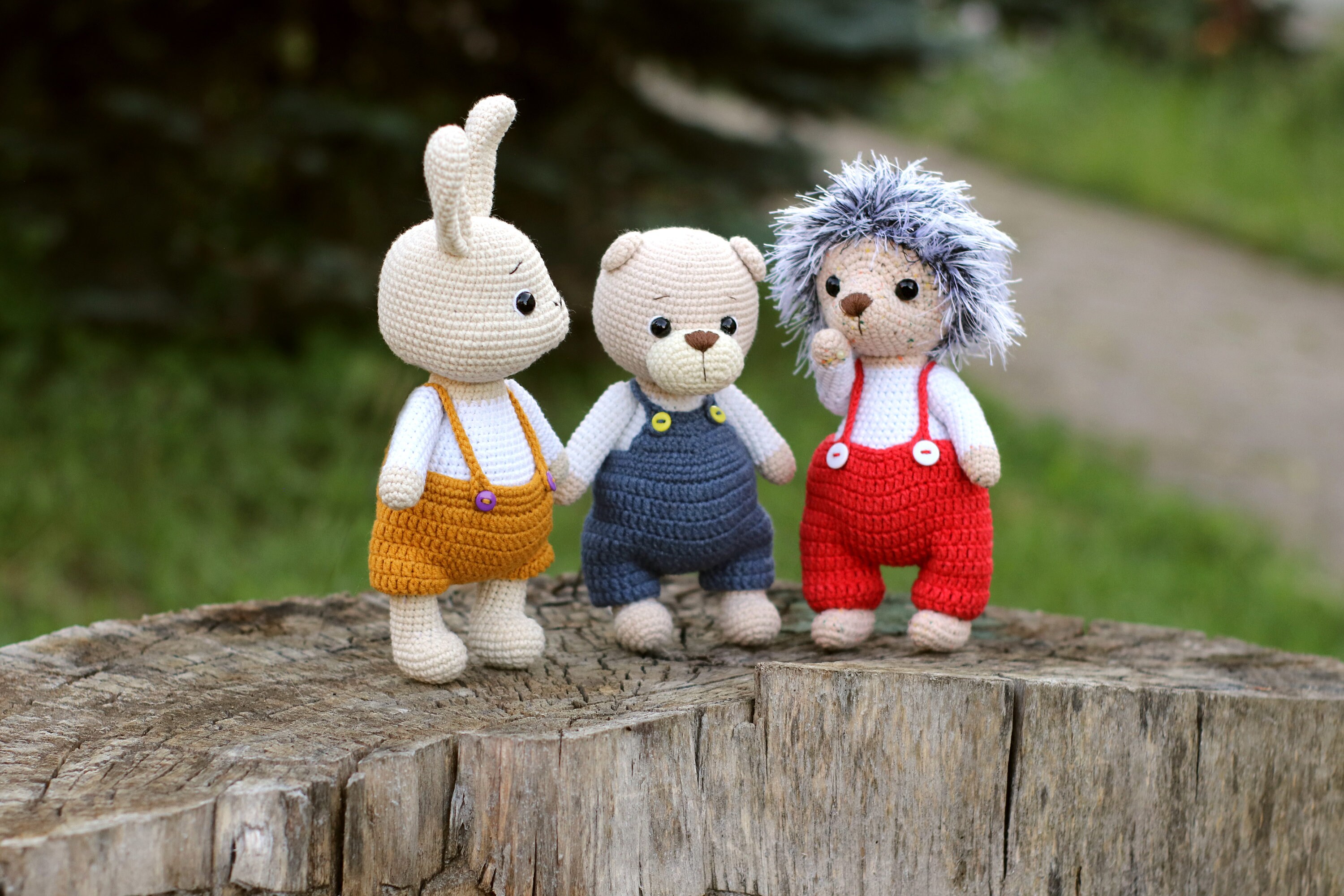 Crochet Animals Pattern. Crochet Bear Pattern. Crochet Bunny - Etsy