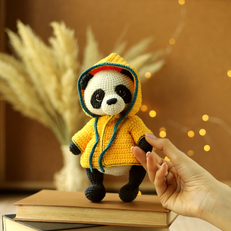 Crochet Panda Pattern. Amigurumi Panda Pattern. Cute Bear - Etsy