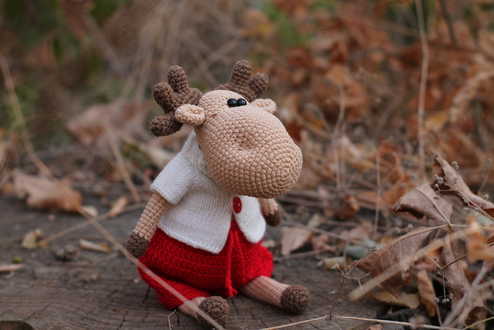 Crochet Moose Pattern. Crochet Animals Pattern. Amigurumi - Etsy