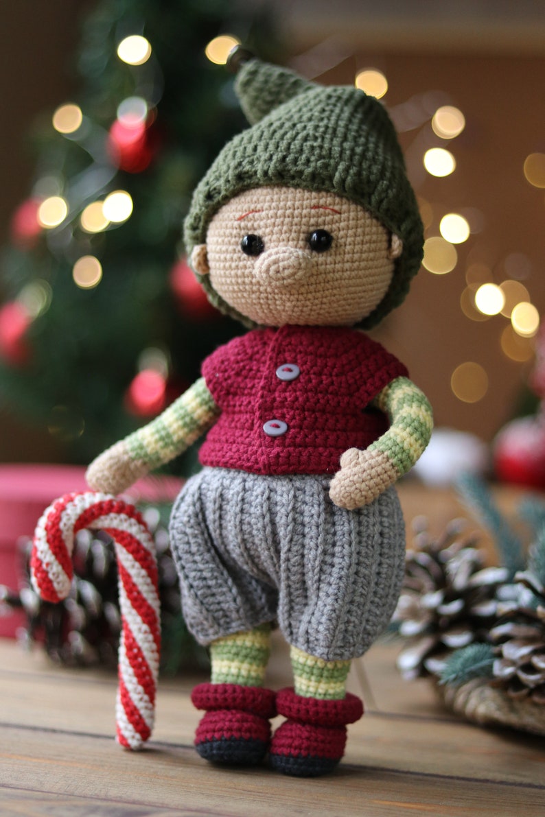 Crochet Gnome Pattern. Cute Christmas Gnome Amigurumi Pattern. - Etsy