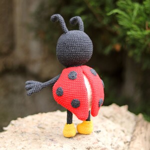 Crochet Ladybug Pattern. Cute Bug Amigurumi Pattern. Crochet Insect ...