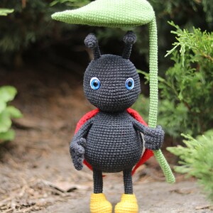 Crochet Ladybug Pattern. Cute Bug Amigurumi Pattern. Crochet Insect ...