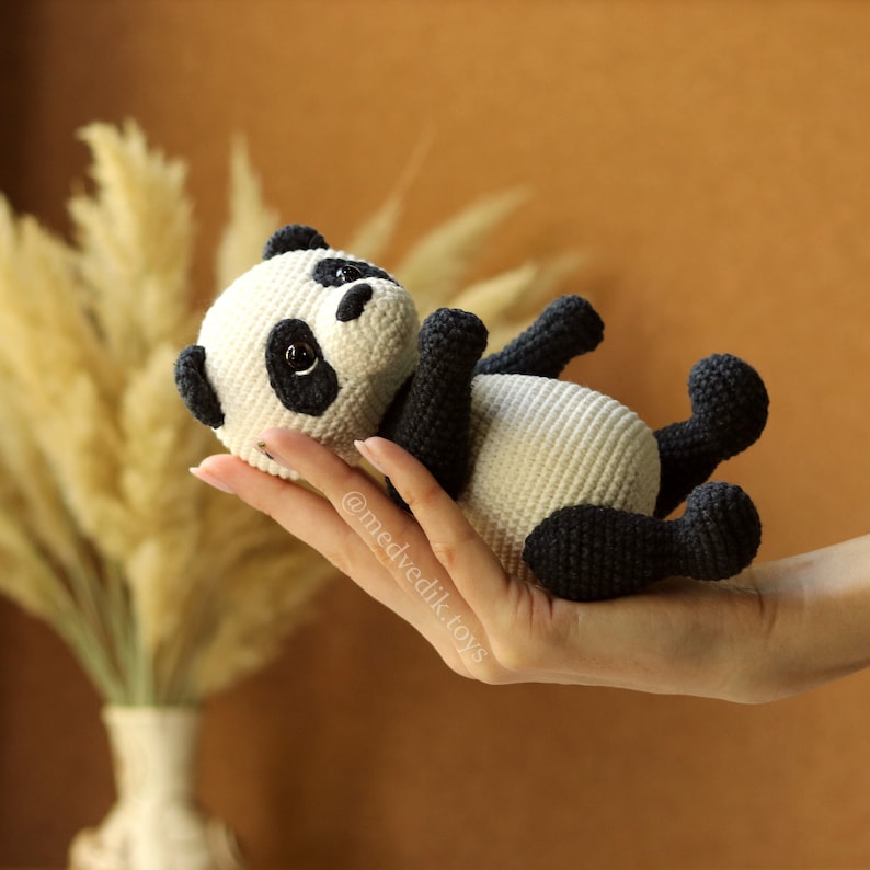 Crochet Panda Pattern. Amigurumi Panda Pattern. Cute Bear - Etsy