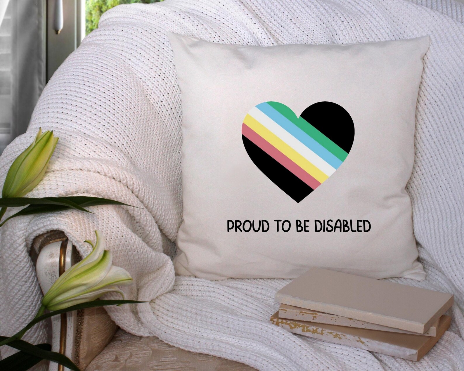 Proud to Be Disabled SVG - Disability Pride - Affirmation Quote SVG ...