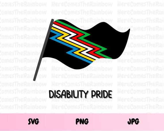 Disability Pride SVG Disability Pride Flag Disability SVG - Etsy