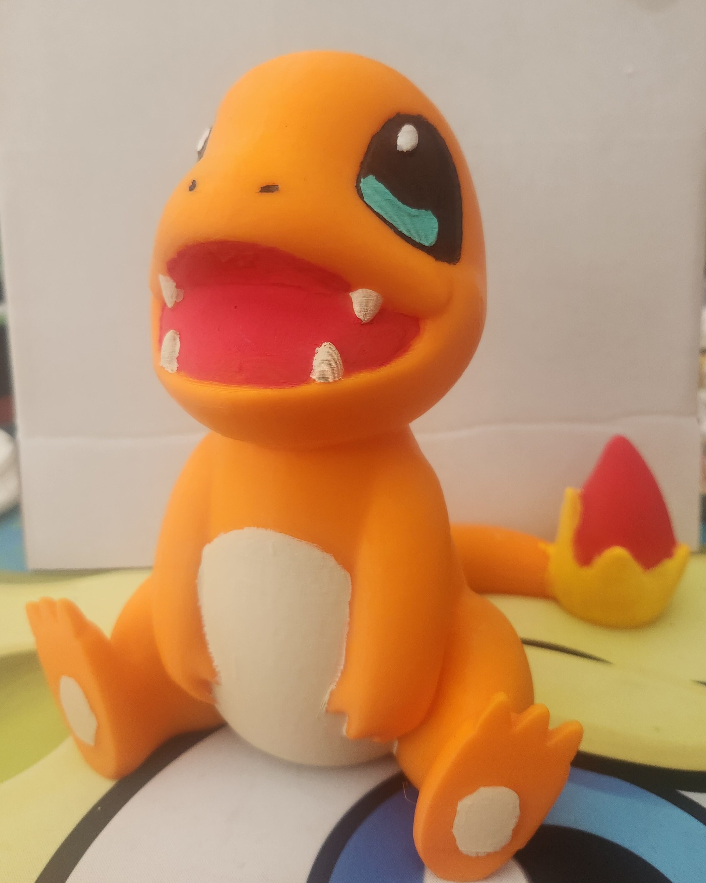 3D Printed Charmander Piggy Bank - Etsy