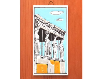 Greek Hand Painted Tile - Etsy