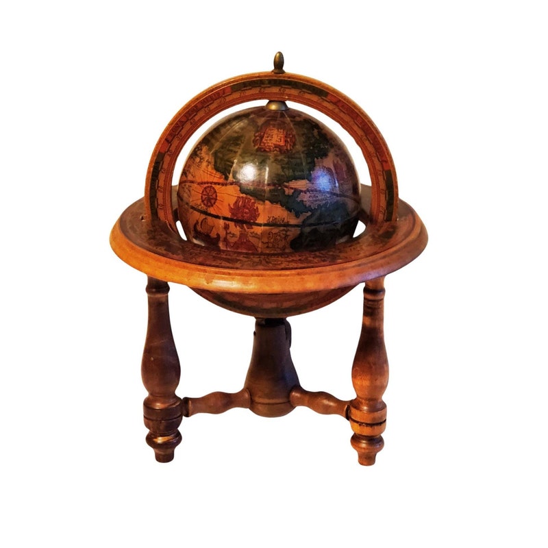 Wooden Globe - Etsy