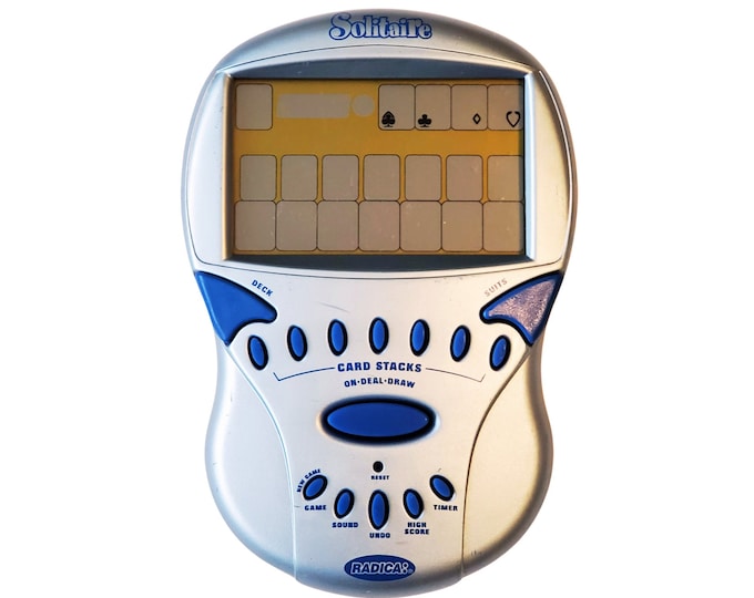 Vintage 2000s Radica Electronic Solitaire Game, Tested/great Condition ...