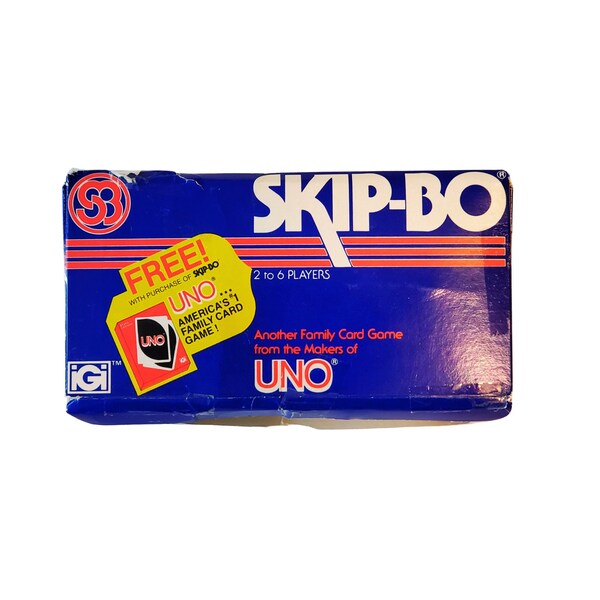 Skip Bo Board - Etsy