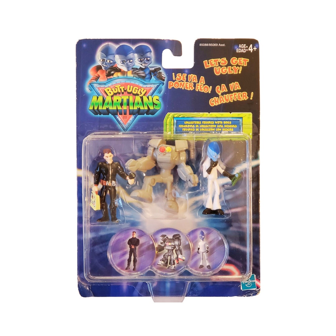 Vintage 2000s Butt-ugly Martians Mini Figures, 3-piece Set, Sealed, by ...