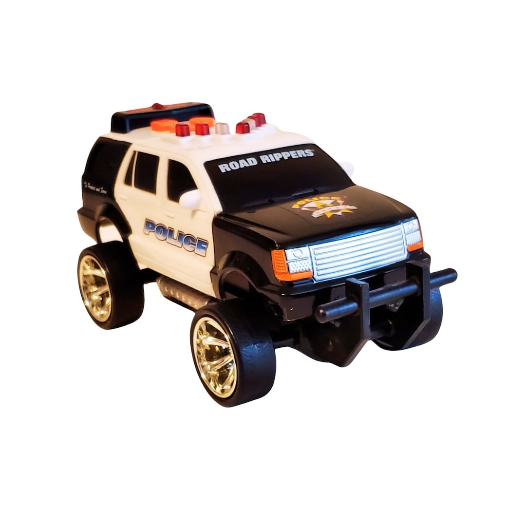 Road Rippers Police SUV With Electronic Sounds, 2000s Tuned-up Escalade ...