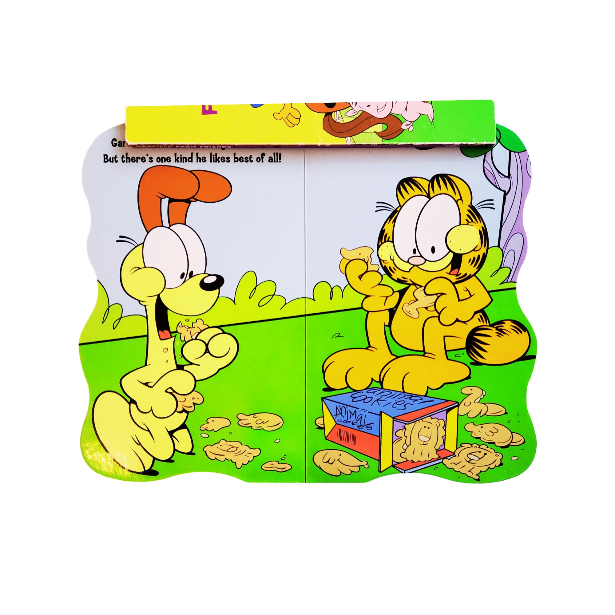 Pair of Vintage Garfield Board Books, 2000s, by Paws Inc garfield Gift ...