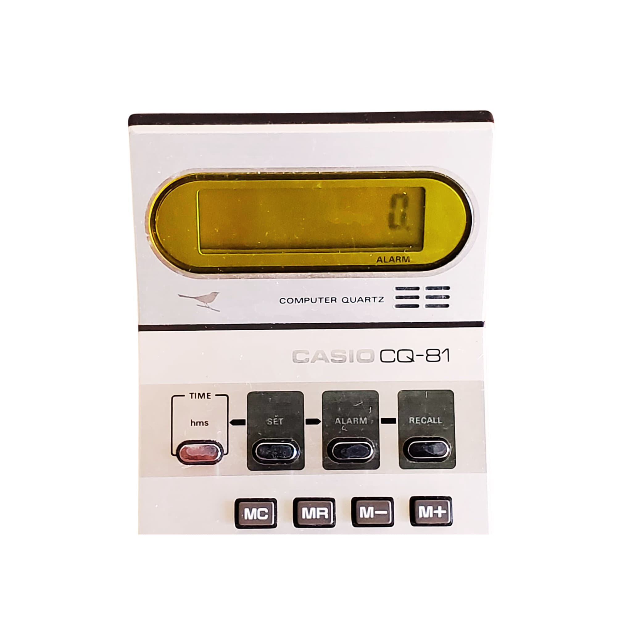 Vintage Casio Computer Quartz Calculator Alarm Clock, Casio CQ-81 ...